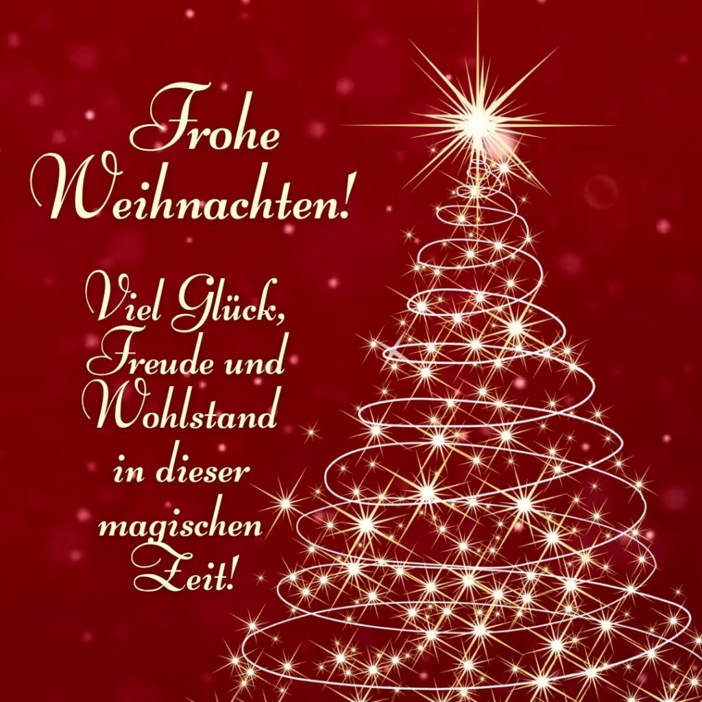 Weihnachtsgru Frohe Weihnachten