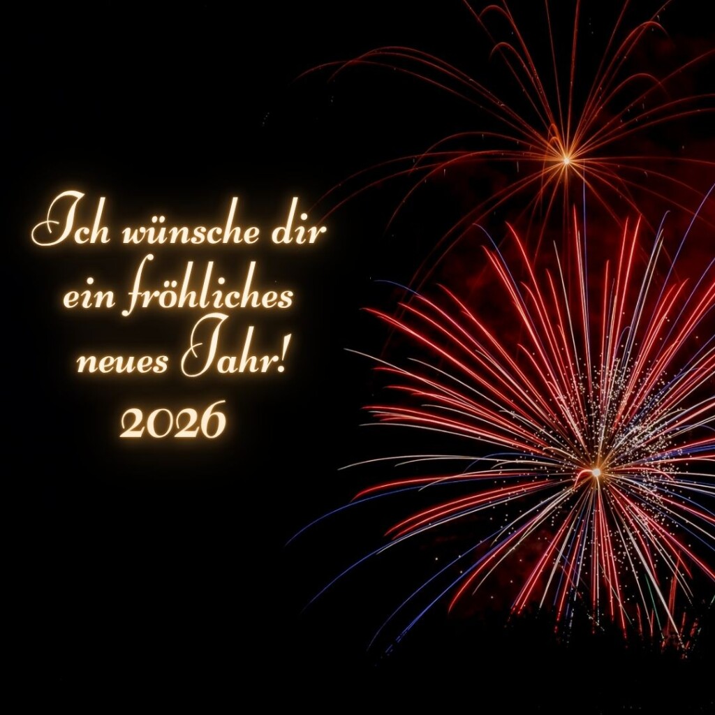Frohes neues Jahr 2026! Neujahrsgrüße, Wünsche, Bilder für WhatsApp
